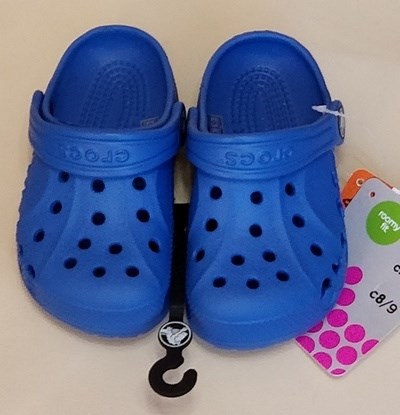 Blue crocs kids store